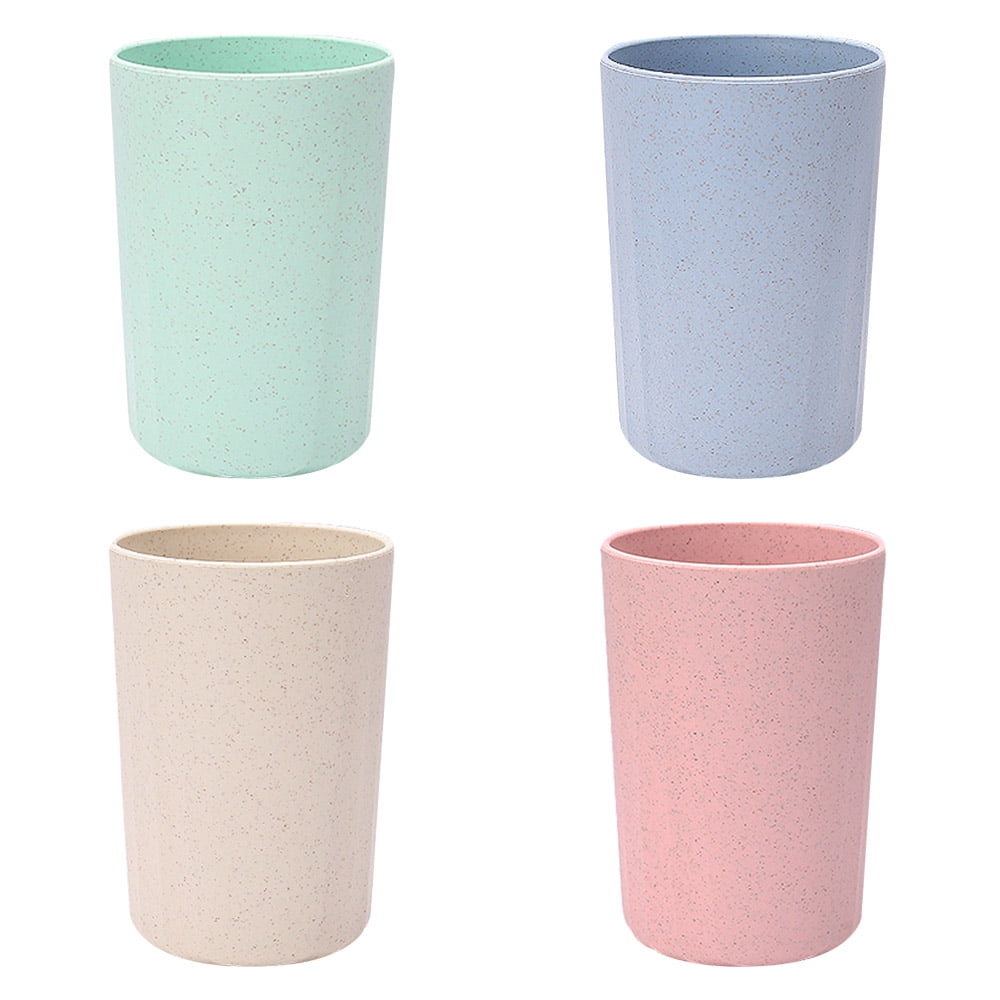 Click here for Jiarry Wheat Straw Cups 4 Pcs Plastic Cups Unbreak... prices