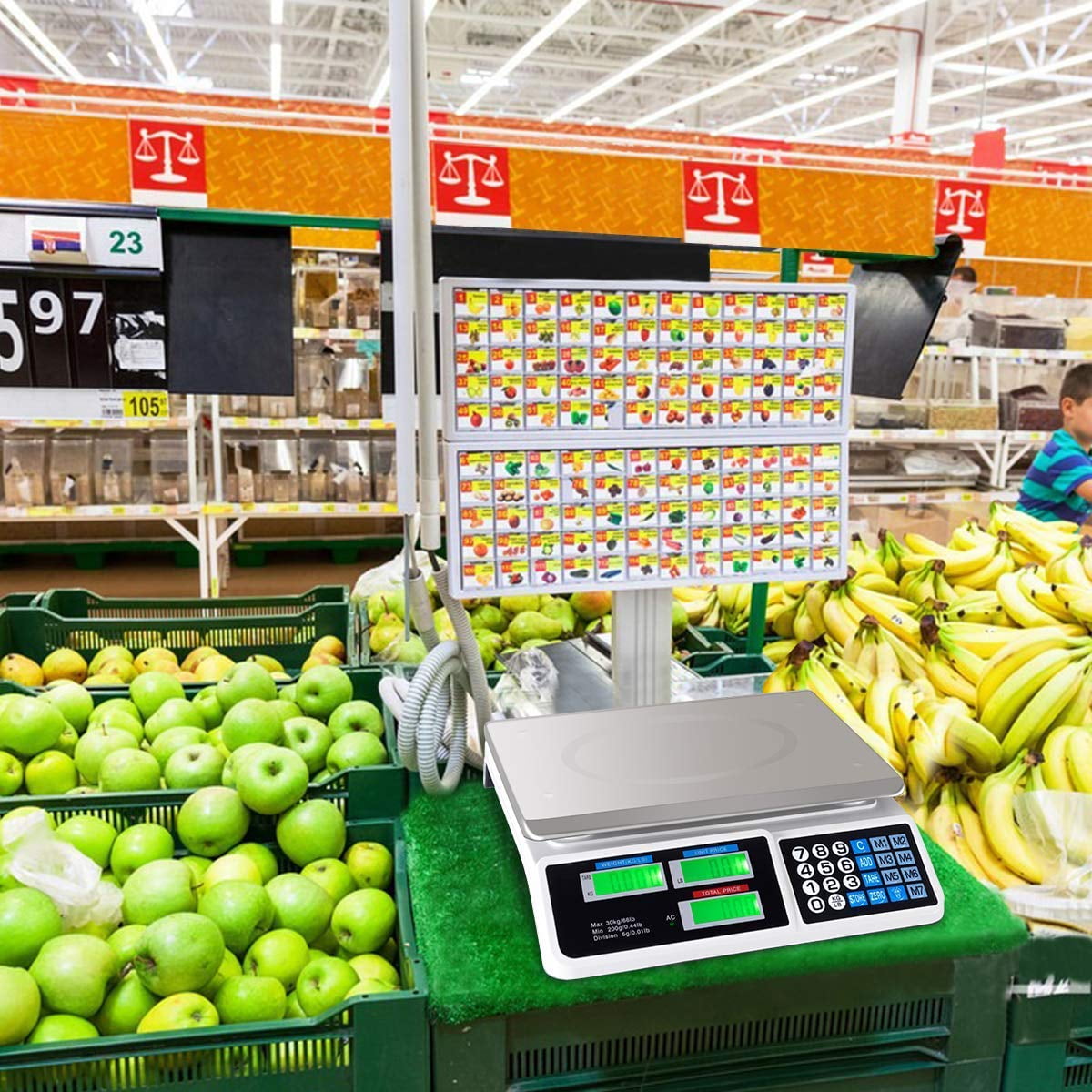 Grocery Store Produce Scale