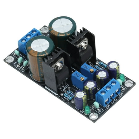 Power Supply Board, Voltage Regulator Module LM317 LM337 High Temperature Resistance 2200uF ...