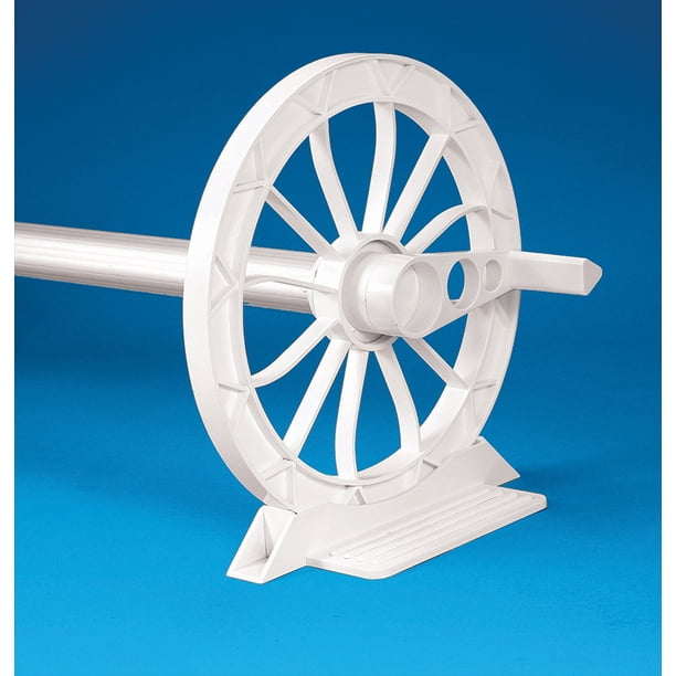 HydroTools Inground Resin Solar Cover Reel 20' Wide - Walmart.com