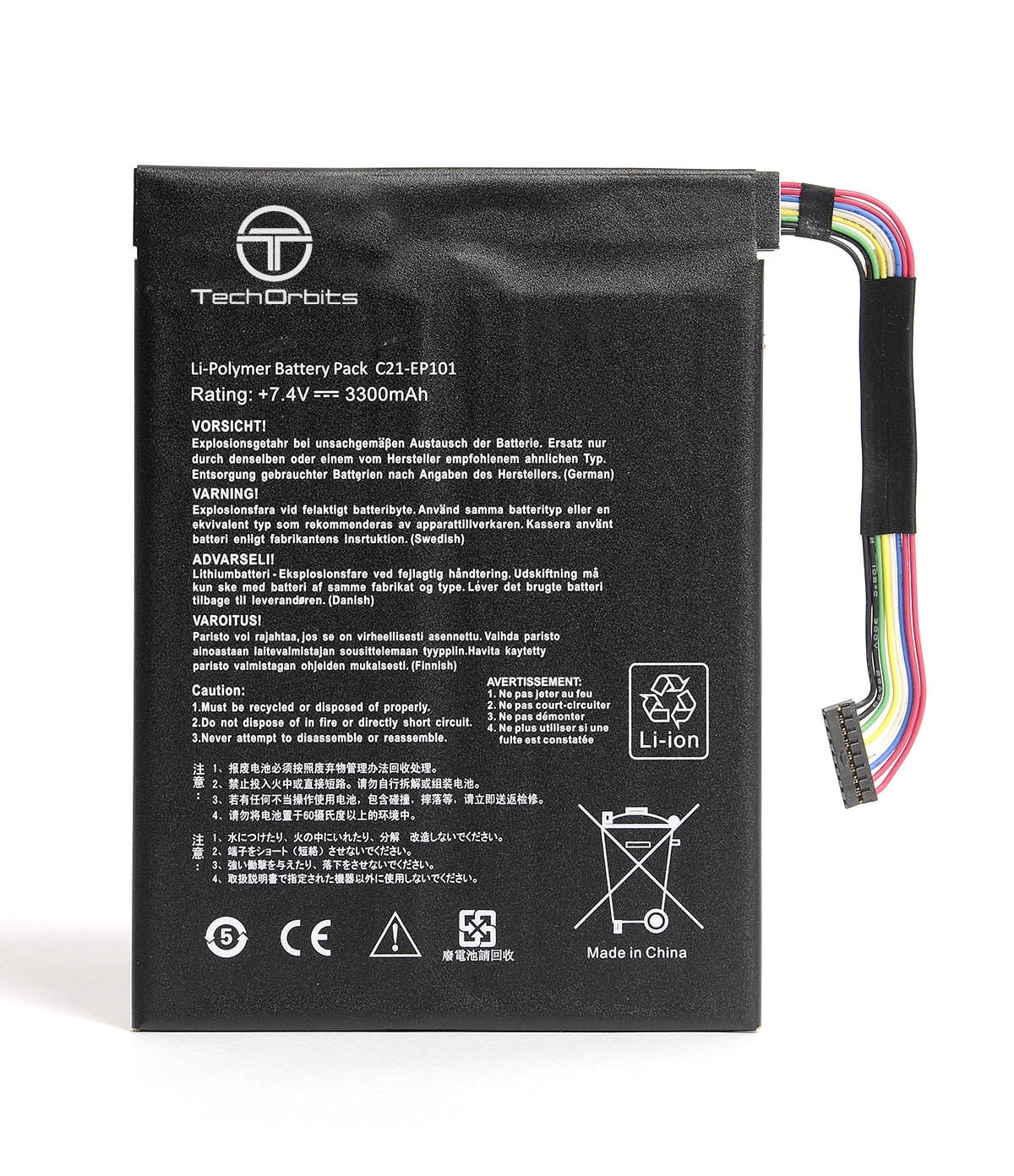 TechOrbits Battery C21-ep101 for Asus Eee Pad Transformer Tr101 Tf101 ...