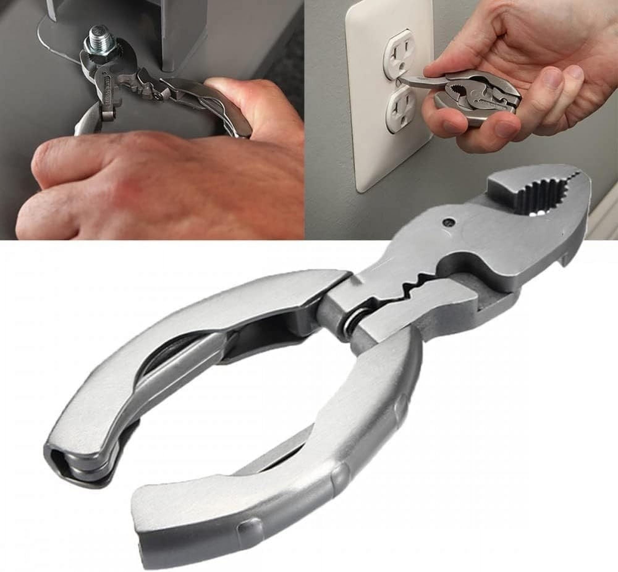 Mini Multifunctional Tool. 9-in-1 Multifunctional Pliers Screwdriver ...