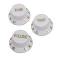 Guitar Knobs Set Potentiometer Caps Guitar Knobs Texture for Electric ...