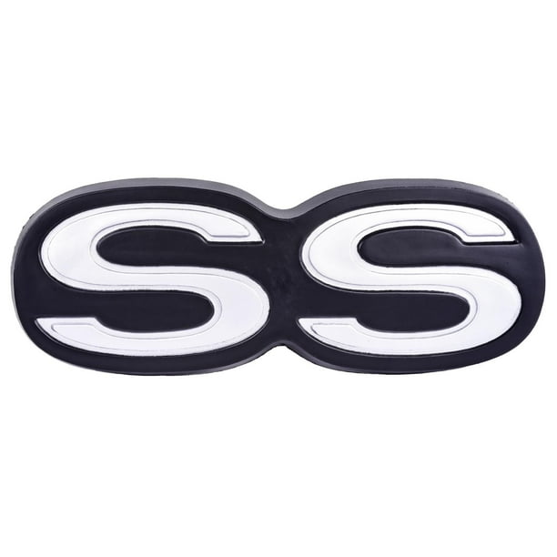 JEGS 90409 SS Rear Bumper Emblem 1971-1972 Chevy Chevelle SS Injection ...