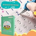 Emapoy Reusable Grooved Handwriting Workbooks with Pen and Refills for ...