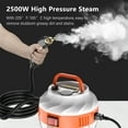 Eccomum Steam Cleaner 2500W High Temperature Pressurized Steam Cleaner ...