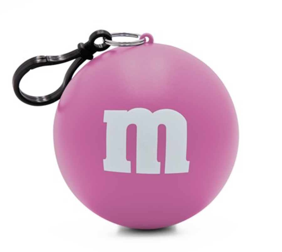 M&M's Pink Character Rain Poncho Ball One Size New with Tags - Walmart.com