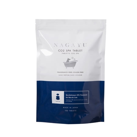 Nagayu CO2 Pet Treatment Lactic Acid Spa Tablets, 1 Pack/100QTY ...