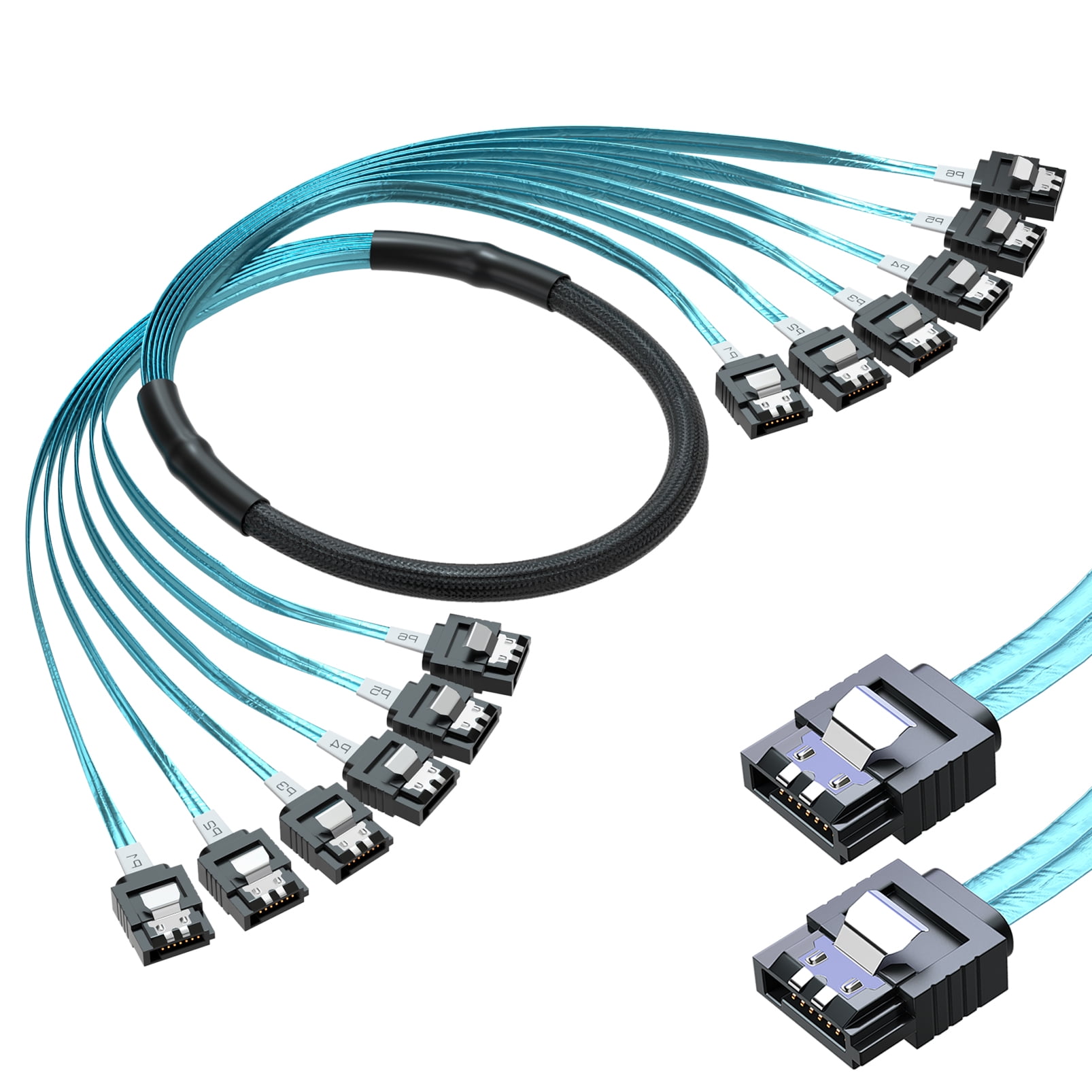 6Gbps High Speed Sata Cable 3 Ⅲ Sas Cable for Server/ HDD/ SDD ...