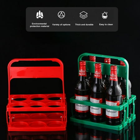 Foldable Wine Rack Beer Bottle Carrier Wine Portable Wine Rack Beer ...