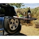 Tailgater Tire Table Original Durable Powder Coated Steel Tire Mounted ...