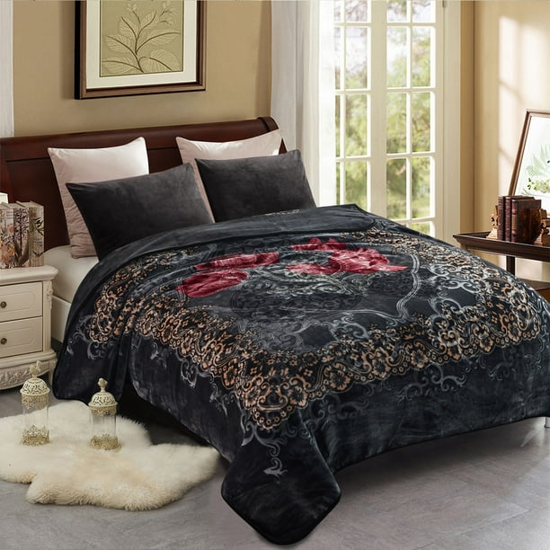 JML Gray Polyester Bed Blanket, King - Walmart.com