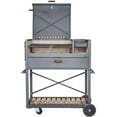 "Nuke Delta02 40"" Authentic Argentinian-Style Outdoor Cooking Charcoal ...