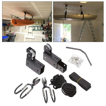 Pulley System Garage Ceiling Storage Hoist Mounted 119 Capacity ...
