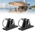 Bimini Top Deck Hinge Nylon Mounting Bracket and Stainless Steel ...