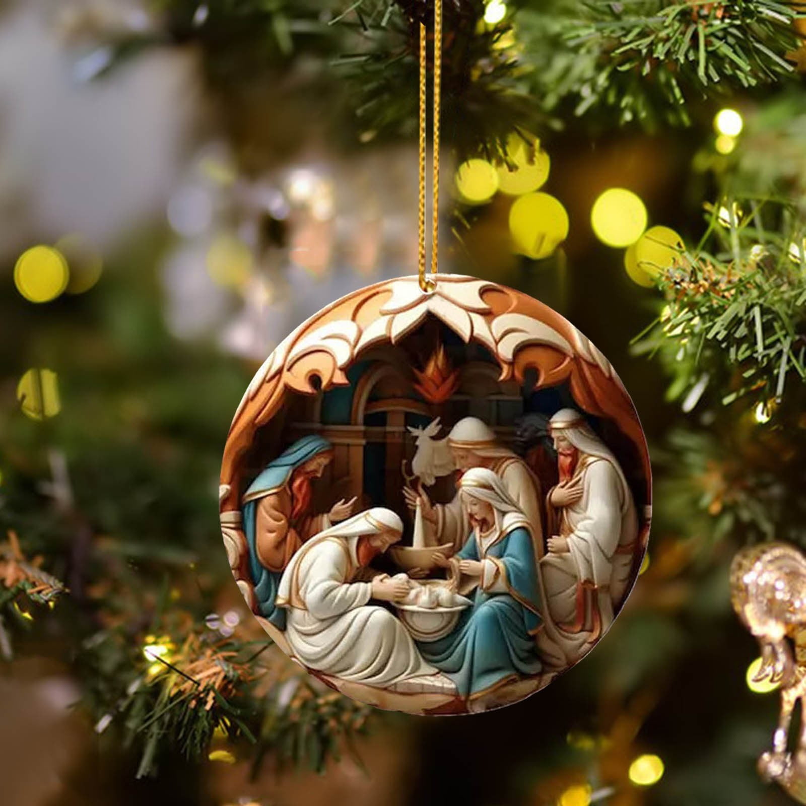 Click here for Vivavault Acrylic Christmas Decoration Pendant For... prices