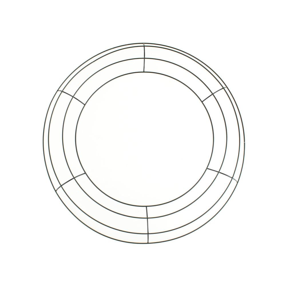 Wire Wreath Frame, Green, 12-Inch - Walmart.com