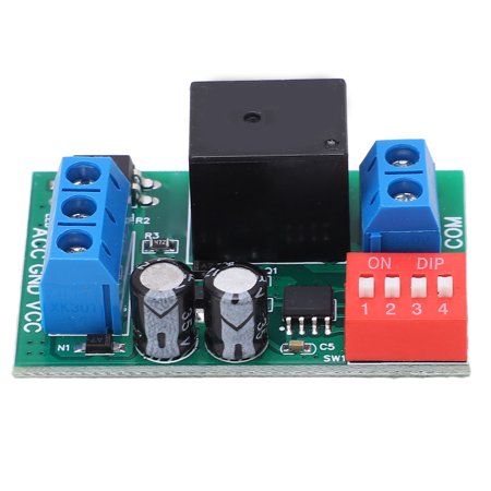 Kozecal Trigger Delay,Trigger Delay Power Off Switch Relay Module ACC Port PCB Board Power ...