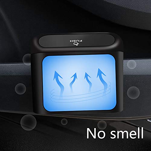 Buy Hometimes Tesla Trash Can with 5 Rolls of Garbage Bags, Mini Tesla ...