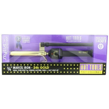 Hot Tools Professional 24K Gold Marcel Iron/Wand, 5/8 Inch, Model 1104 ...