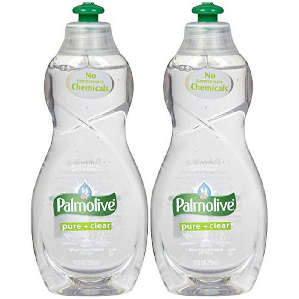 Palmolive Ultra Dish Washing Liquid Pure+clear, 10oz - 2 Pack ...