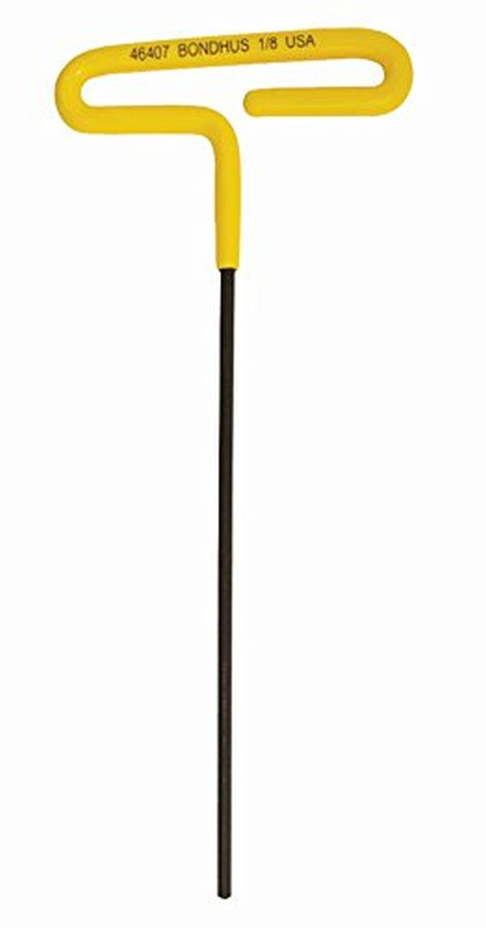 Bondhus 46407 1/8" Hex Tip Cushion Grip Loop T-Handle w/ProGuard Finish ...