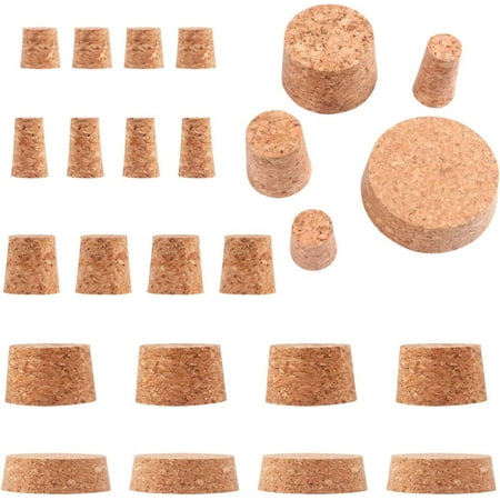 Assorted Wood Bottle Corks Cork Replacement Stoppers Wooden Wine ...