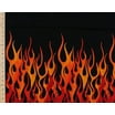 Cotton Flames Fire Border Print Cotton Fabric Print by the Yard CX6992 ...