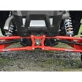 SuperATV Heavy Duty Round Tubed Rear Radius Arms/Rods for Polaris RZR ...