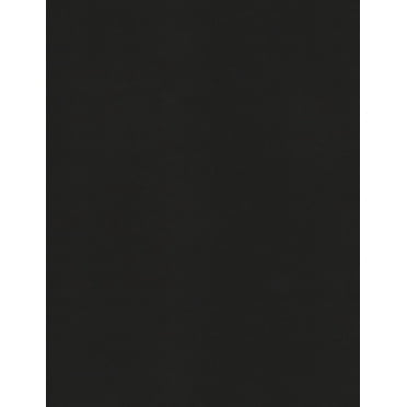 Hamilco Black Colored Cardstock Paper - 8 1/2 x 11" 65 lb Cover Card ...