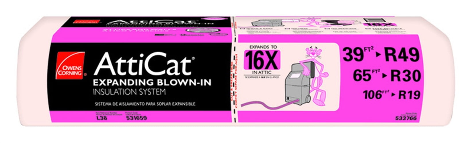 Owens Corning Atticat Blown Insulation - Walmart.com