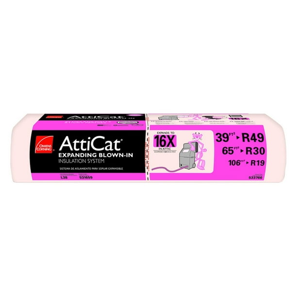 Owens Corning Atticat Blown Insulation - Walmart.com - Walmart.com