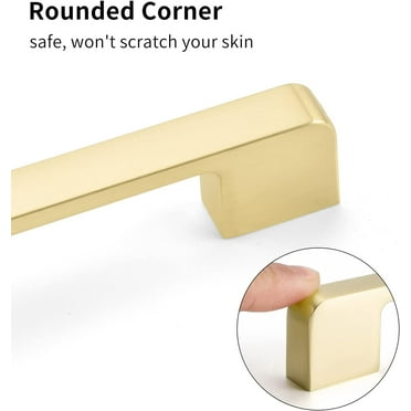 CILEYTION Cabinet Handles Gold 10 Pack, 7-1/2 Inch Hole Centers Gold ...