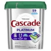 Cascade Total Clean ActionPac Dishwasher Detergent Pacs Lemon Scent ...