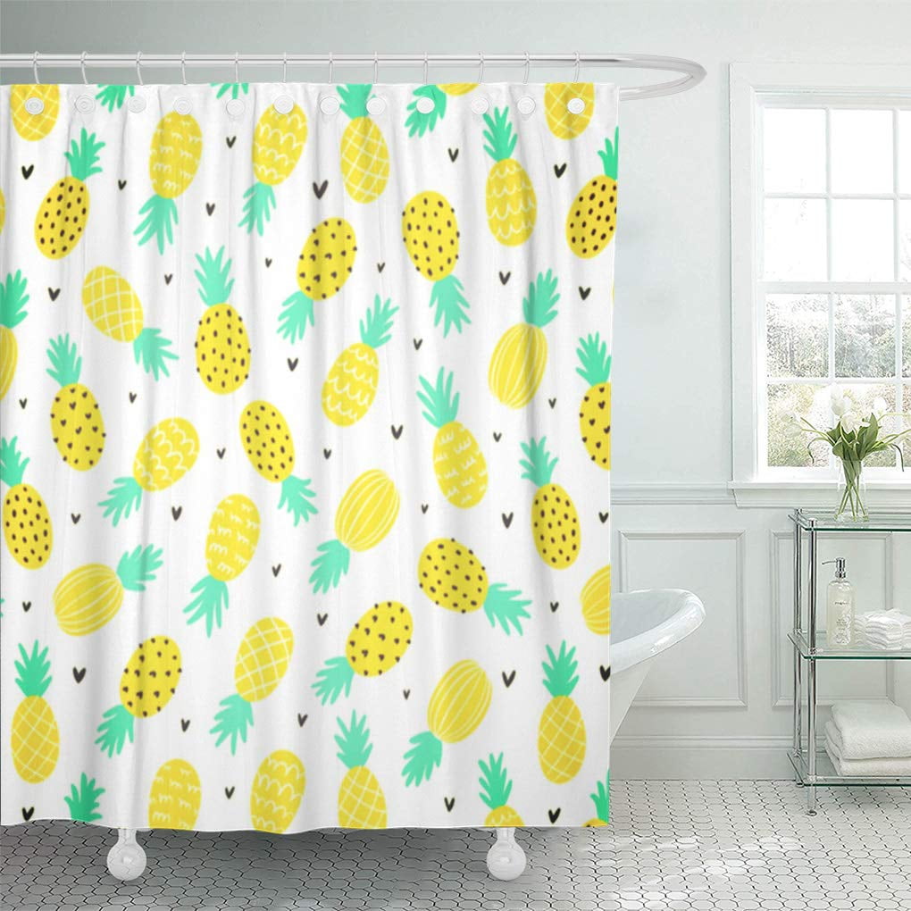 CYNLON Tropical Pretty Pineapple Pattern Tropically Patterned Summer ...