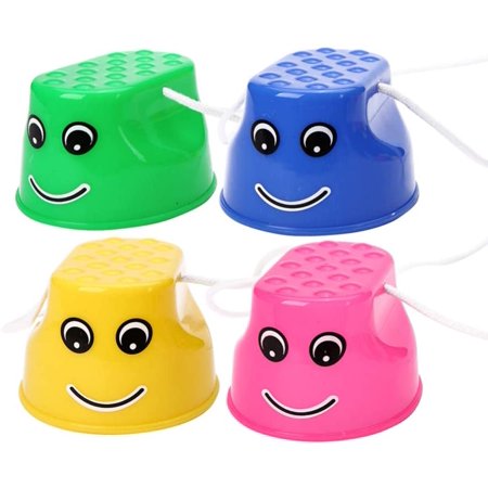 YDJKET 4pcs Bucket Stilts Plastic Balancing Stilts Walking Cups for ...