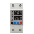 Over Under Voltage Protective Device Adjusting Dual Display Overcurrent ...