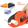 AIRAJ Pipe Cutter, 1-3/4" PVC PEX CPVC PP, Heavy-Duty Ratchet Tool ...
