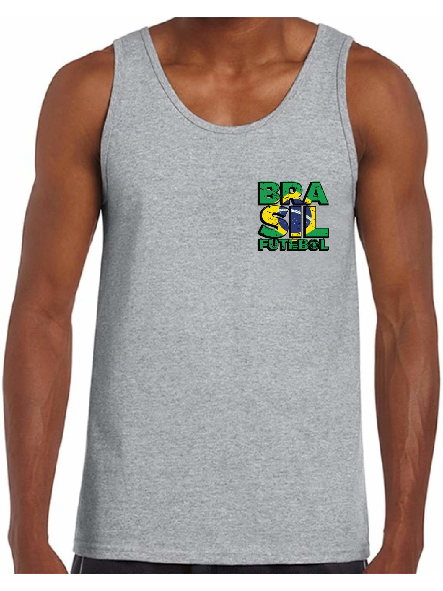 Awkward Styles Brasil Futebol Tank Top for Men Brazilian Soccer Tank ...