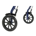 Drive Medical R800BL Foldable Rollator Walker with Seat, Blue - Walmart.com