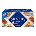 Gamesa Saladitas Enriched Flour Saltine Crackers, 18.6 oz, 48-Count ...