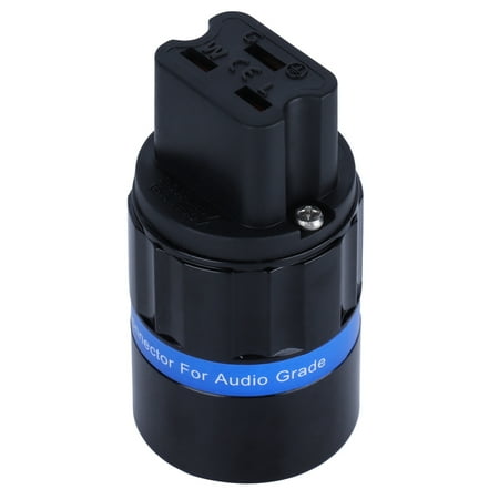 Noref Pure Copper Connector Plug,Monosaudio F124 C19 Pure Copper Female ...