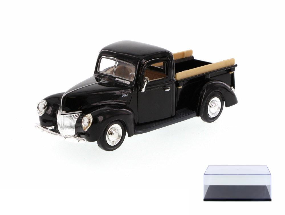 Diecast Car & Display Case Package - 1940 Ford Pick Up truck, Black ...