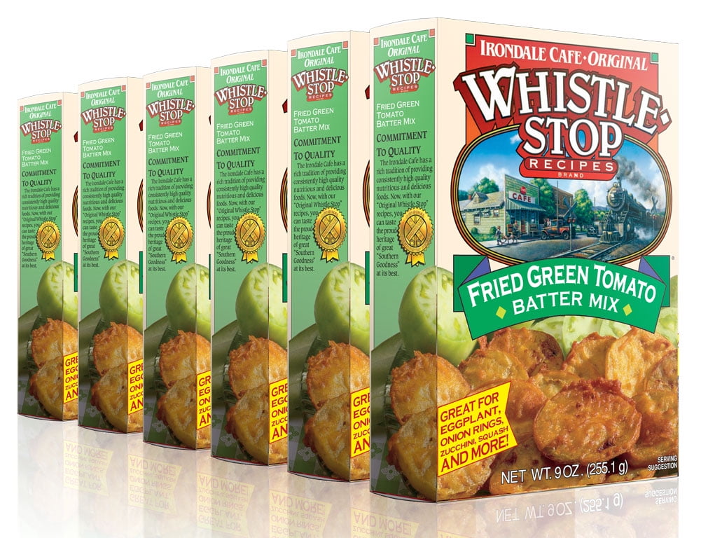 Original WhistleStop Cafe Recipes | Fried Green Tomato Batter Mix | 9 ...