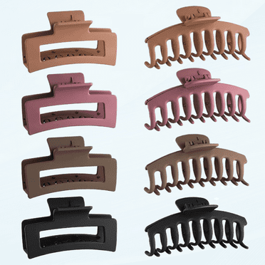 Recycled Plastic Assorted Claw Clip 3pc - Oversized Claw Clip - Walmart.com