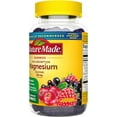 Nature Made Magnesium Glycinate Gummies - Mixed Berry 100 mg 40 Gummies ...