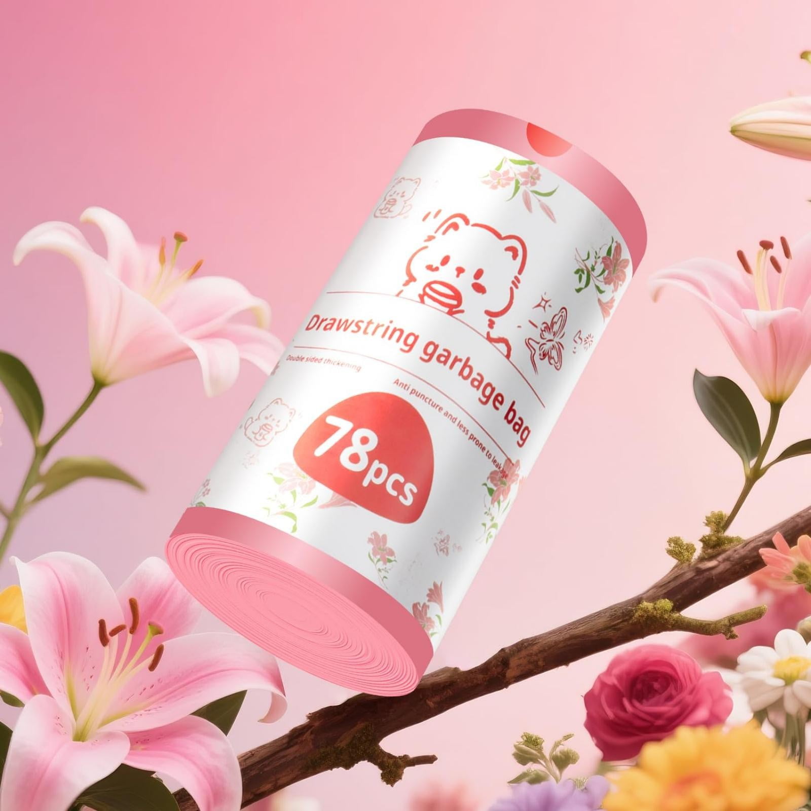 Click here for Wheang Scented Trash Bags Fragrance Leakproof & Th... prices