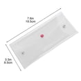 Anckoeil Transparent Pencil Case, Portable Snap Closure Organizer Pouch ...