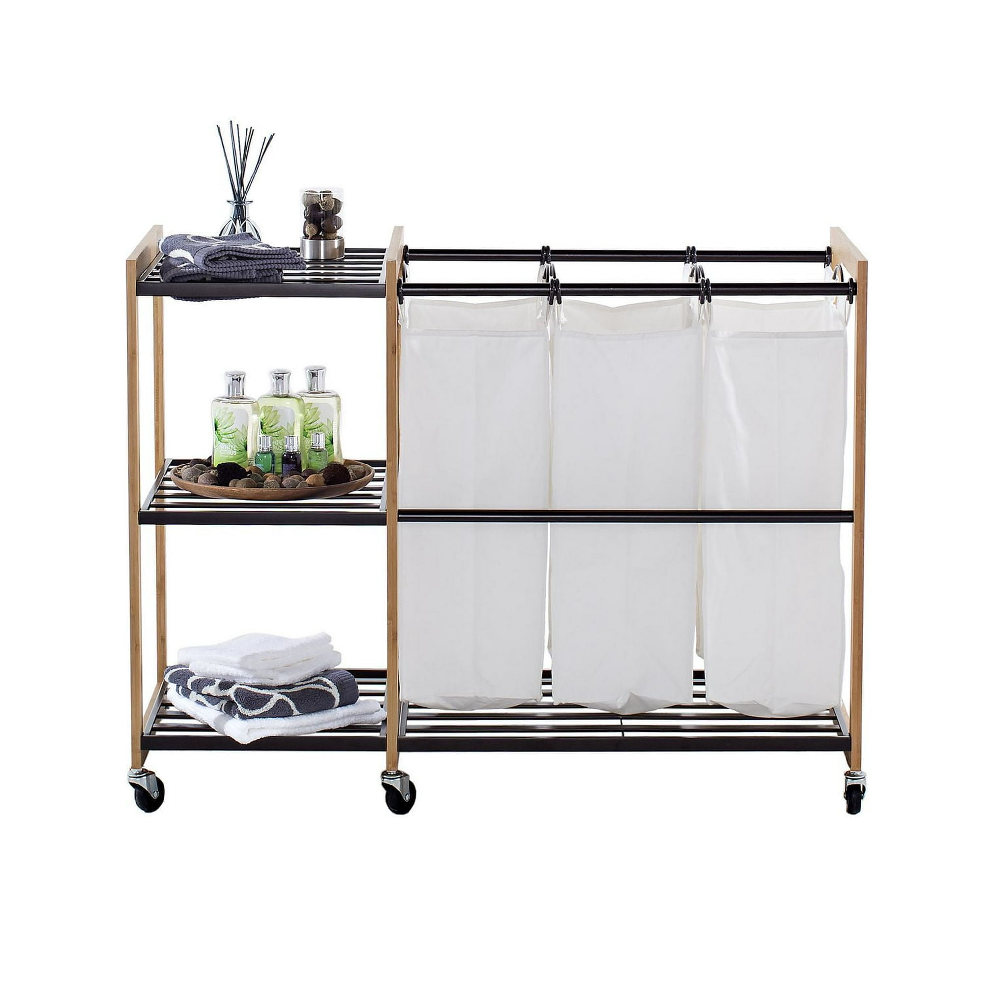 Click here for Trinity Ecostorage 3-Bag Bronze Laundry Station W/... prices