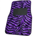 BDK Zebra Car Floor Mats, Animal Prints Mat, 4 Pieces, Purple - Walmart.com
